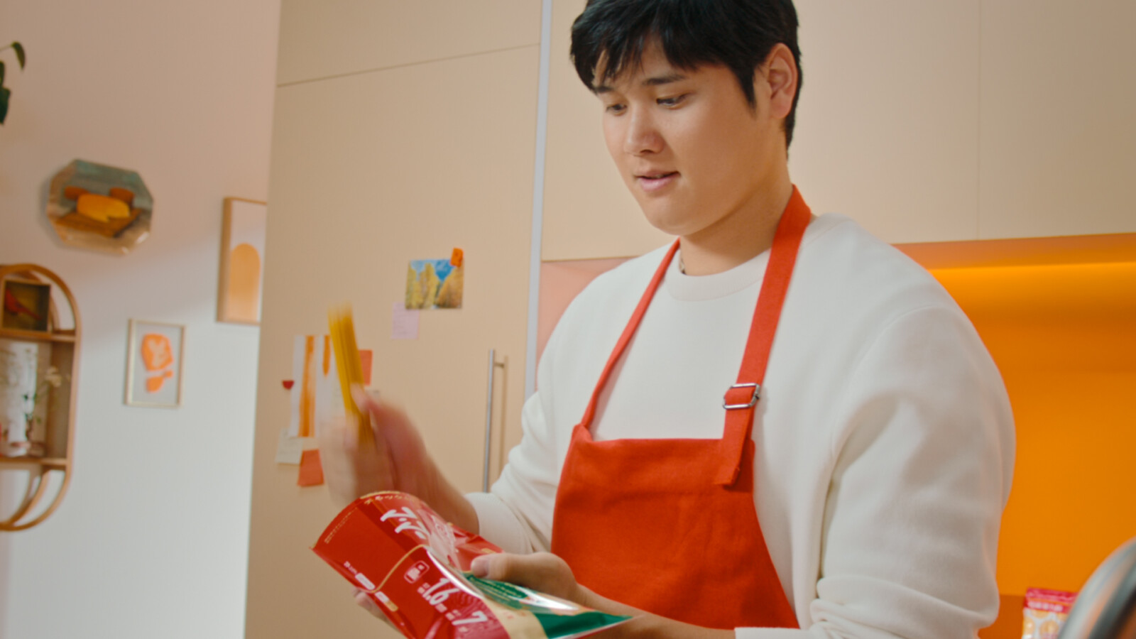 「いいもの食べよう。大谷翔平」 3月15日からペペロンチーノを料理して食べる！TVCM～日清製粉ウェルナ | FrozenFoodPress